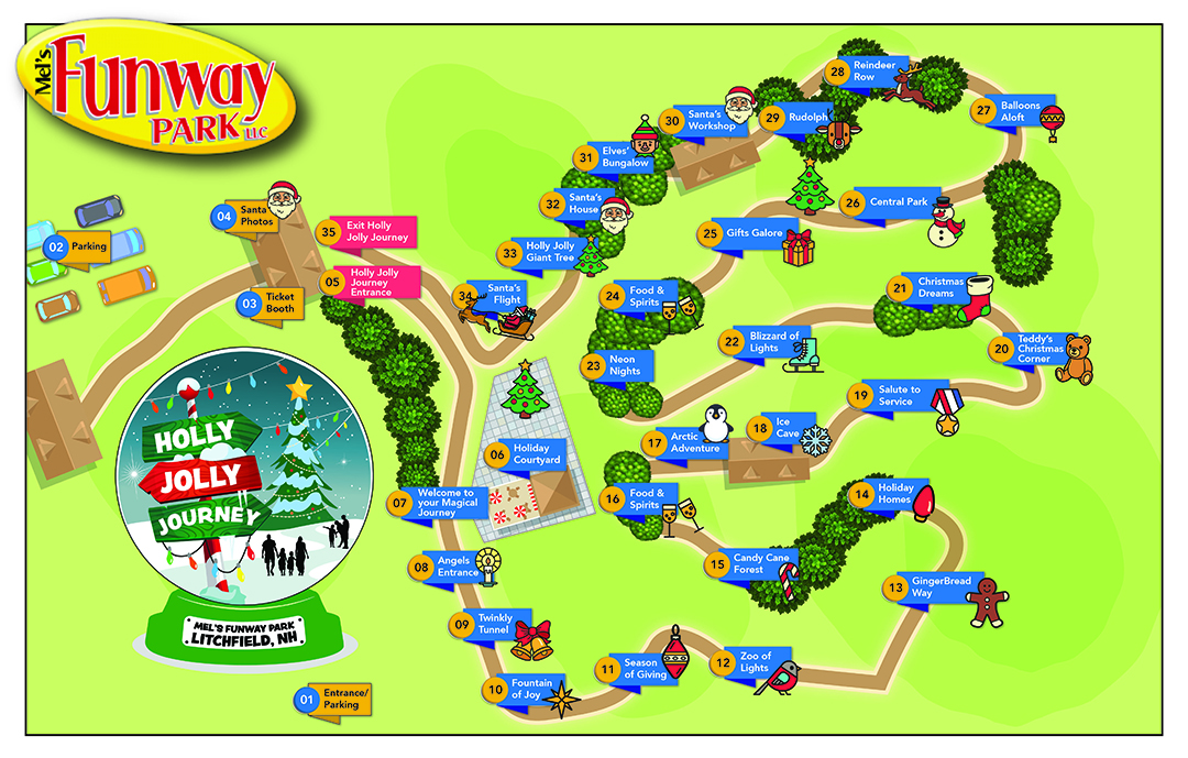 Holly Jolly Journey | New England's Greatest Holiday Light Show | Holly ...